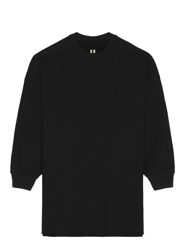 Rick Owens Tommy Long Sleeve Tee - Black