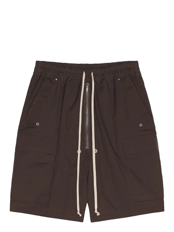 Rick Owens Cargobela Shorts - Darkdust