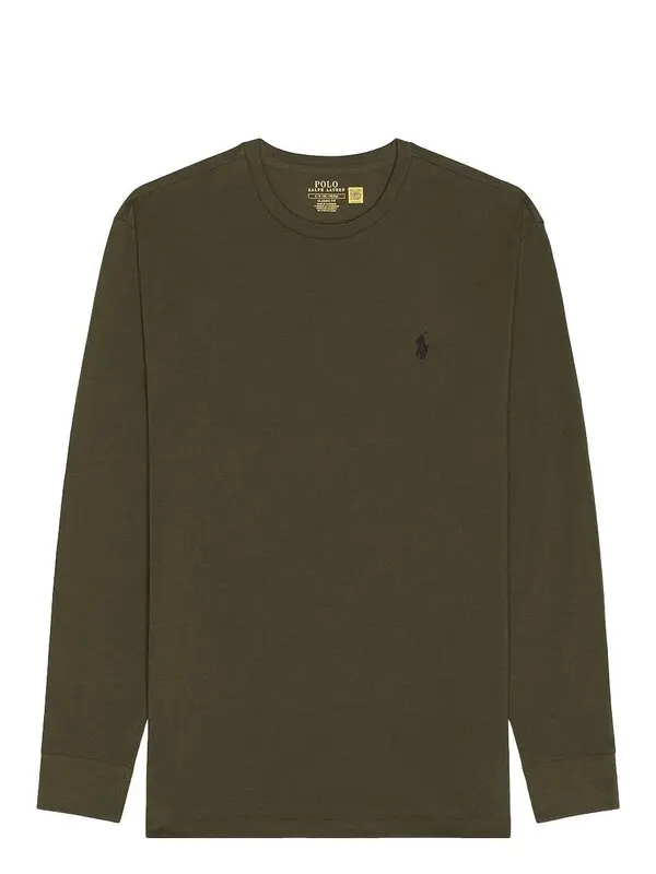Polo Ralph Lauren Long Sleeve Crewneck T-shirt - Olive