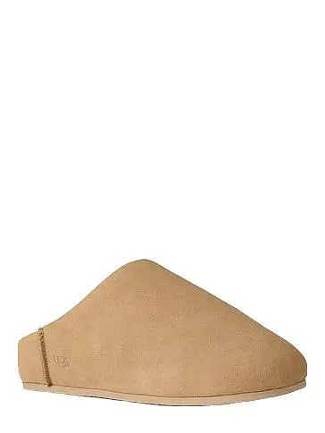 Pink Ugg® Elea Suede Slip-on Slippers - Beige