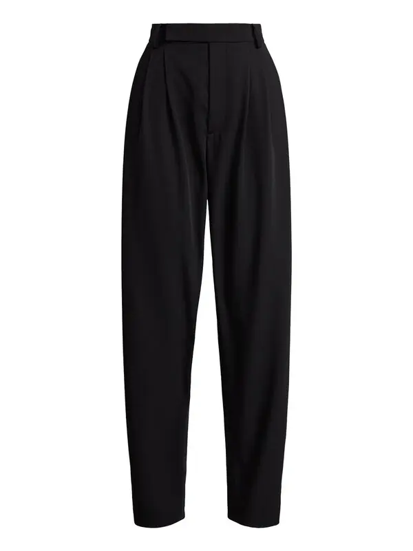 Ralph Lauren Wool Tailored Trousers - Black
