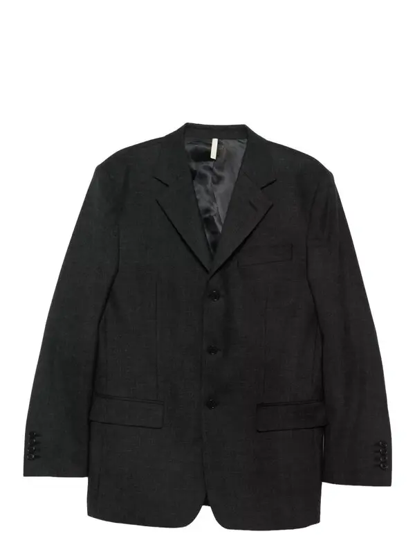 SUNFLOWER Single-breasted Notched-lapel Jacket - Grey