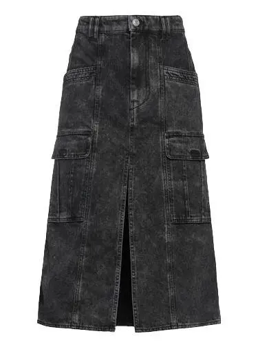 Isabel Marant Denim Skirt - Grey