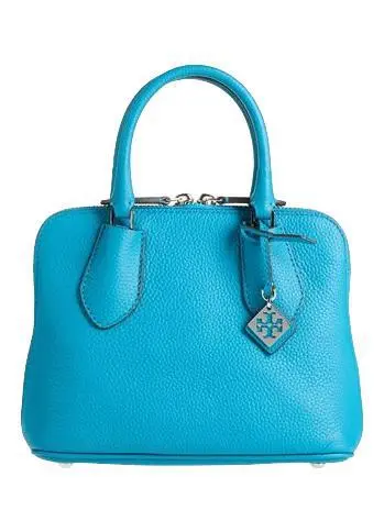 Tory Burch Mini Pebbled Swing Bag - Blue