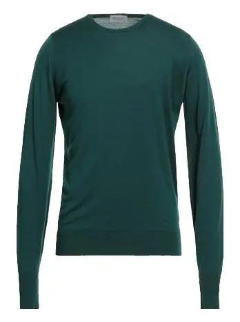 John Smedley Lightweight Merino Wool Crewneck Sweater - Green