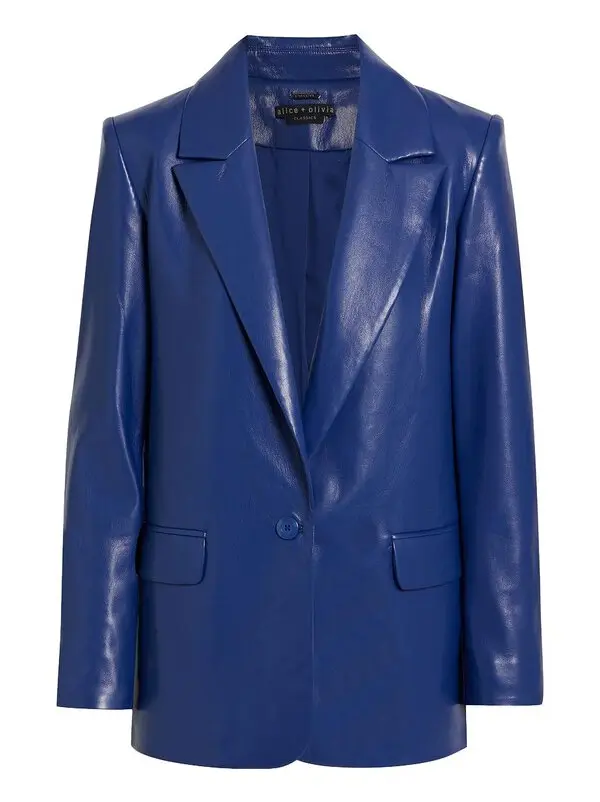 Alice + Olivia Denny Blazer - Royal Blue