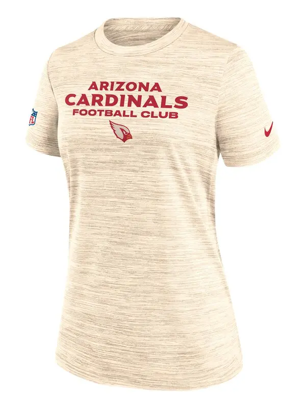 Nike Arizona Cardinals Rivalries Collection Sideline Velocity Dri-fit Nfl T-shirt - Brown