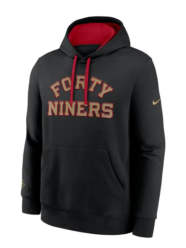 Nike San Francisco 49ers Rivalries Collection Club Nfl Pullover Hoodie - Black