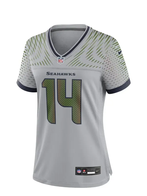 Nike Sam Darnold Seattle Seahawks Rivalries Collection Nfl Game Jersey - Grey