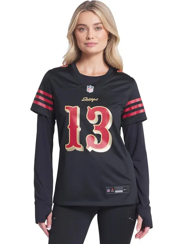 Nike San Francisco 49ers Rivalries Collection Nfl Game Jersey - Black