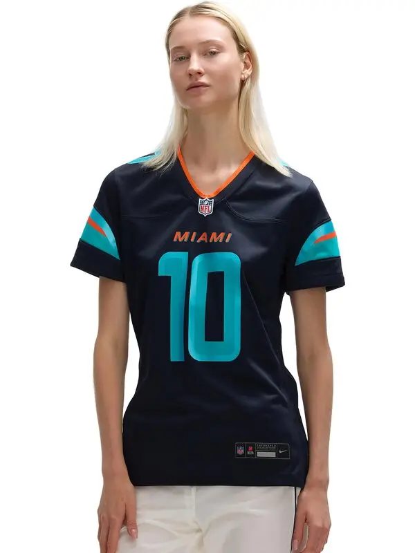 Nike Tyreek Hill Miami Dolphins Rivalries Collection Nfl Game Jersey - Blue