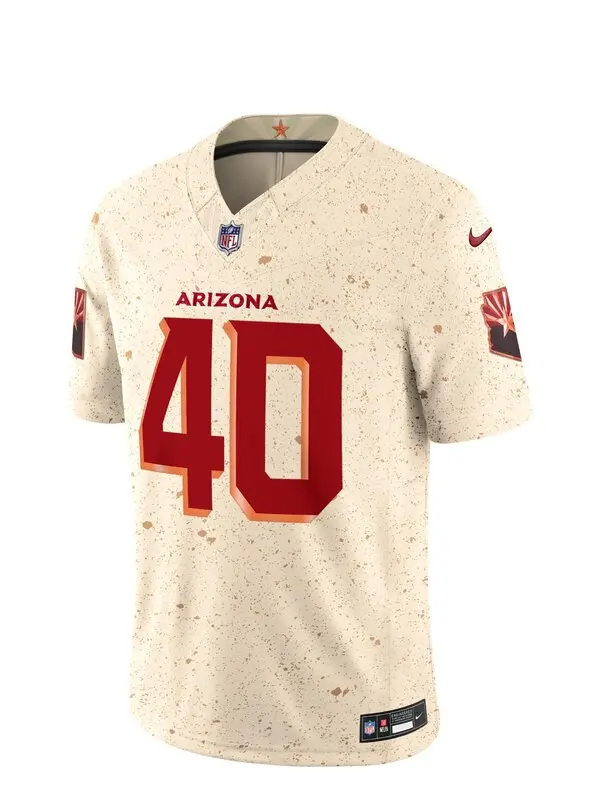 Nike Pat Tillman Arizona Cardinals Rivalries Collection Dri-fit Nfl Limited Jersey - Brown