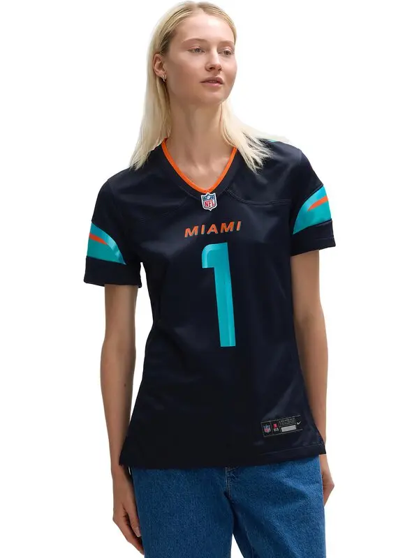 Nike Tua Tagovailoa Miami Dolphins Rivalries Collection Nfl Game Jersey - Blue
