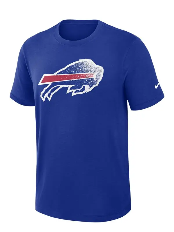 Nike Buffalo Bills Rivalries Collection Slub Dri-fit Nfl T-shirt - Blue