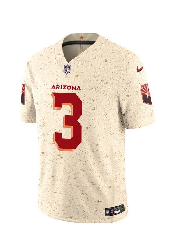 Nike Budda Baker Arizona Cardinals Rivalries Collection Dri-fit Nfl Limited Jersey - Brown