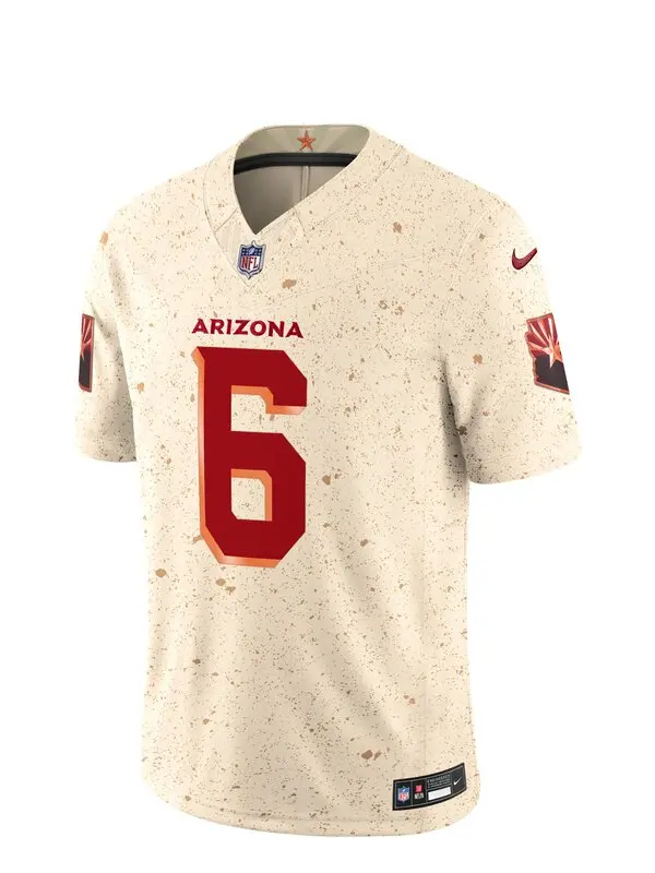 Nike James Conner Arizona Cardinals Rivalries Collection Dri-fit Nfl Limited Jersey - Brown