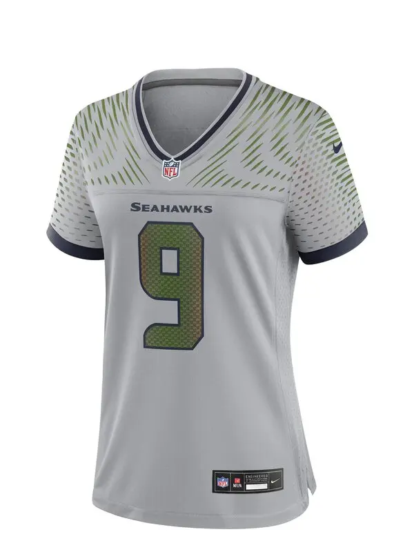 Nike Kenneth Walker Iii Seattle Seahawks Rivalries Collection Nfl Game Jersey - Grey