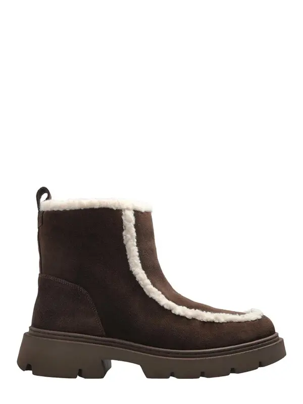 Inuikii Biker Suede Snow Boots - Brown