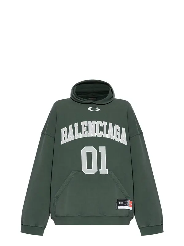 Balenciaga Logo Sweatshirt - Green