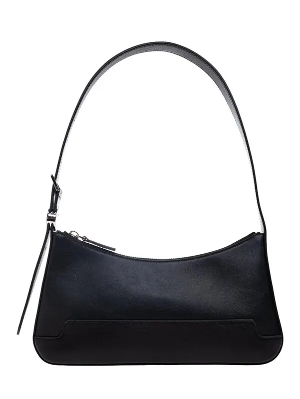 Marni Leather Shoulder Bag - Black