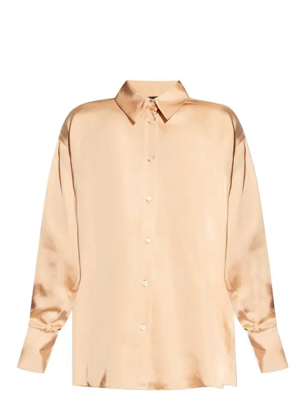 Fabiana Filippi Satin Shirt - Beige