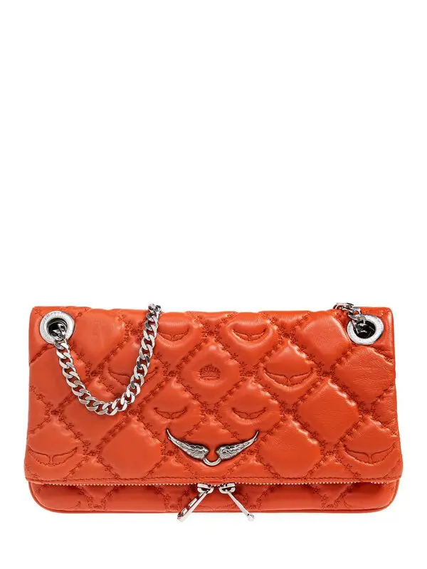 Zadig&Voltaire Rock Ii Shoulder Bag - Orange