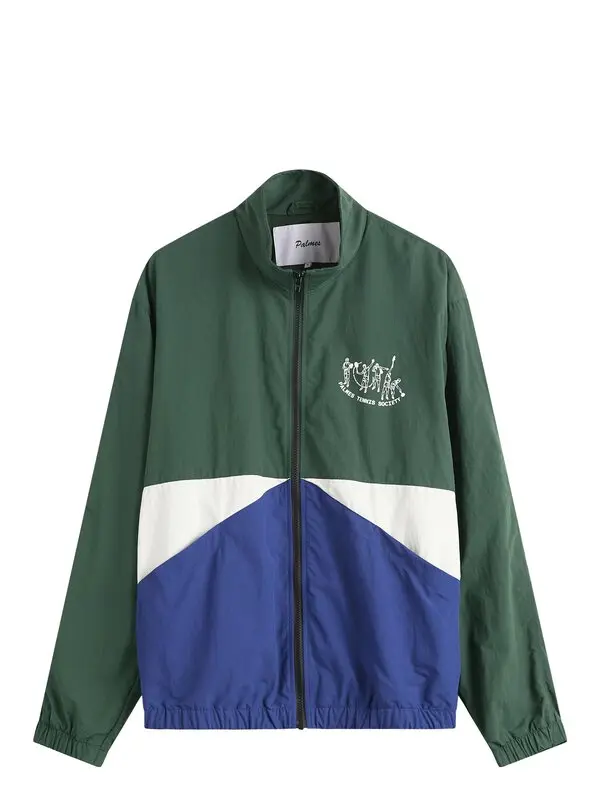 PALMES Practice Track Jacket - Dark Green