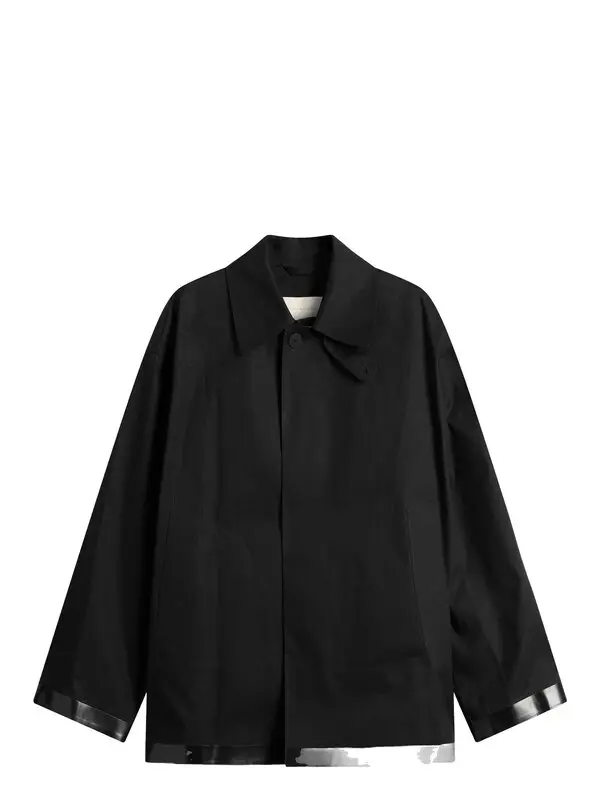 Studio Nicholson X Mackintosh Short Bonded Mac - Black