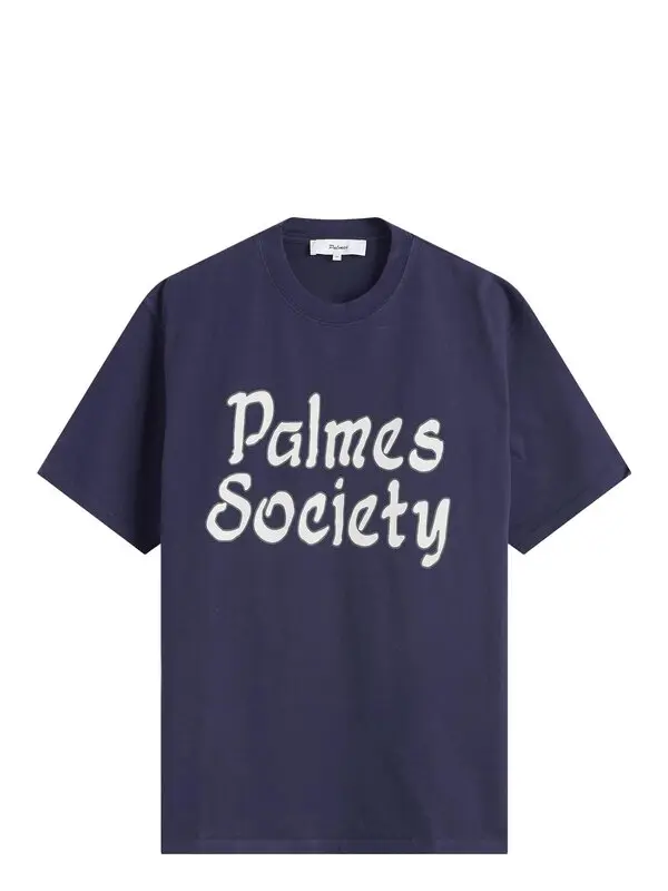 PALMES Society T-shirt - Dark Blue