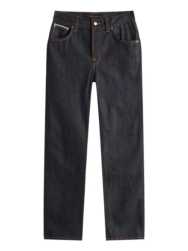 Nudie Jeans Steady Eddie Ii Tapered Selvedge Jeans - Dry Dusk