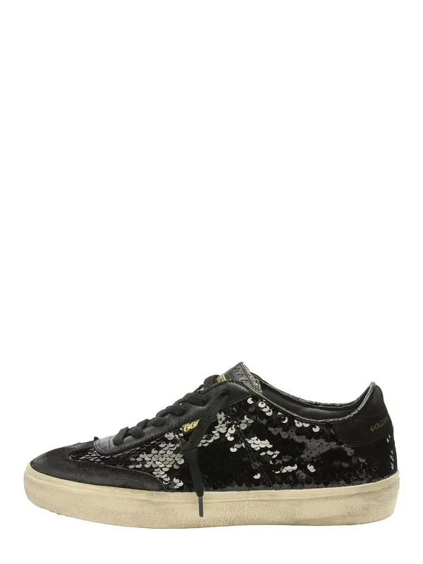 GOLDEN GOOSE Soul Star Sneaker - Black