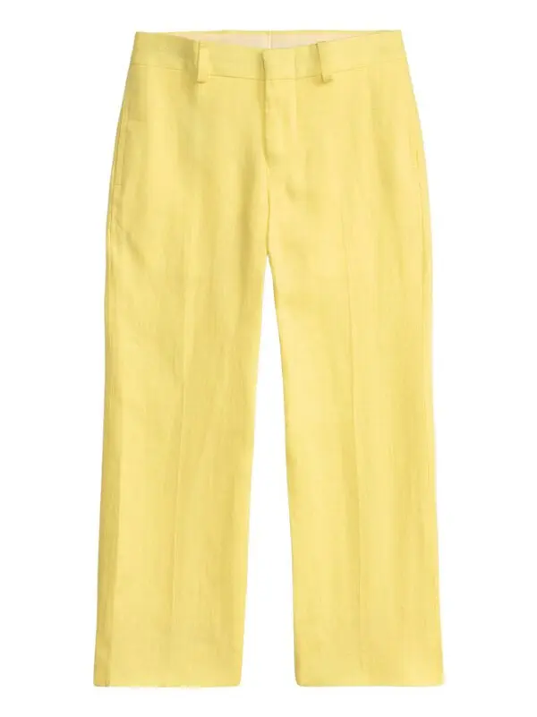 Ralph Lauren Linen Suit Trousers - Summer Yellow