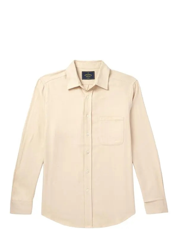 Portuguese Flannel Teca Cotton Shirt - Neutrals