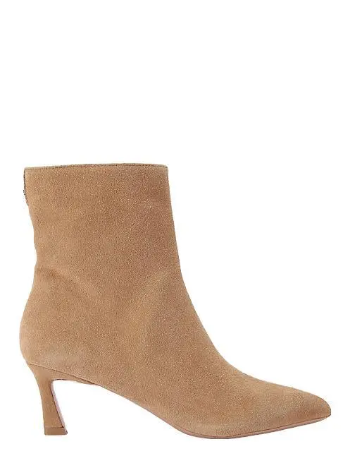 Carvela Marcia Faux-suede Ankle Boots - Taupe