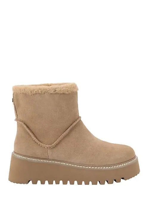 Carvela Inverno Cosy Suede Ankle Boots - Tan
