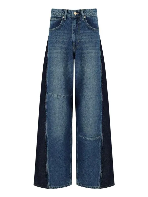 Essentiel Antwerp Industrious Wide Leg Jeans - Blue