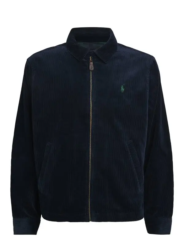 Ralph Lauren Cotton Corduroy Wynton Jacket - Navy