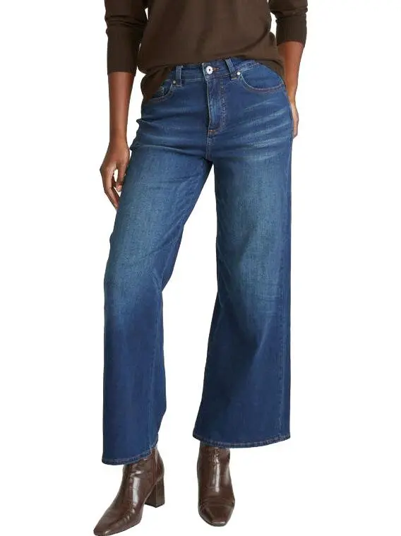 Universal Standard Roxy High-waist Relaxed Bootcut Jeans - Field Of Dreams Indigo