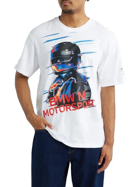 PUMA Bmw M Motorsport 2 Vintage Graphic T-shirt - Puma White