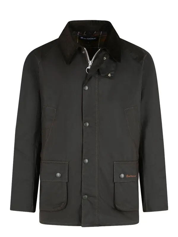 Barbour Ashby Waxed Cotton Jacket - Brown