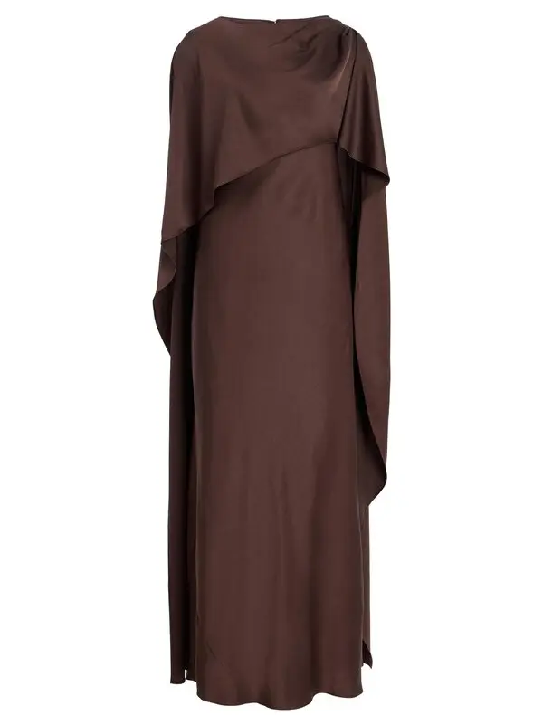 Simkhai Izel Cape Gown - Brown