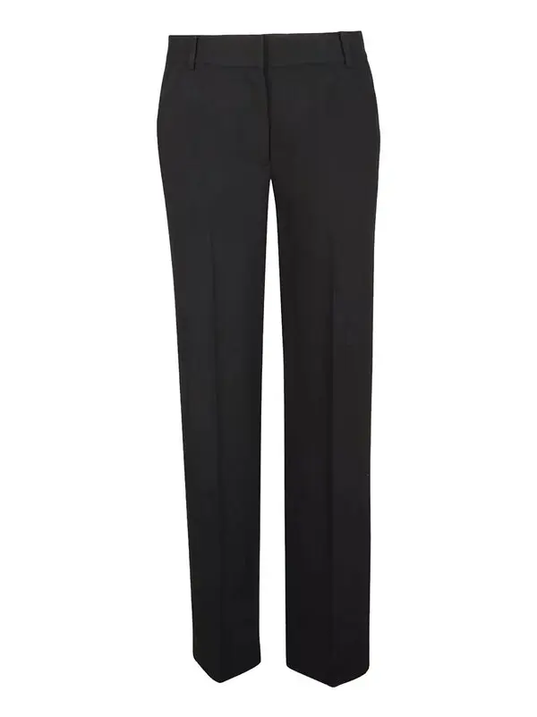 Alexander Wang Pressed-crease Trousers - Black