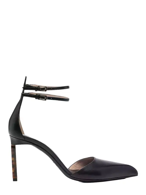 TOM FORD Leather Heeled Pumps - Black