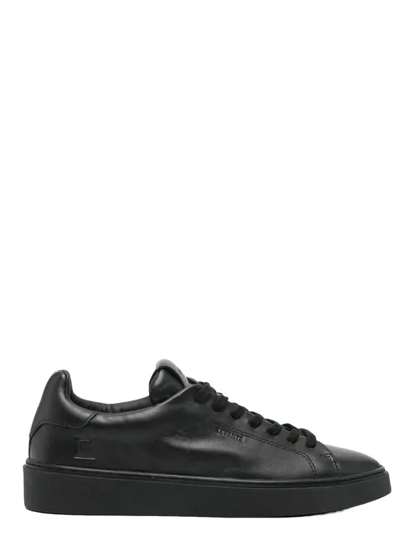 D.a.t.e. Leather Lace-up Sneakers - Blue