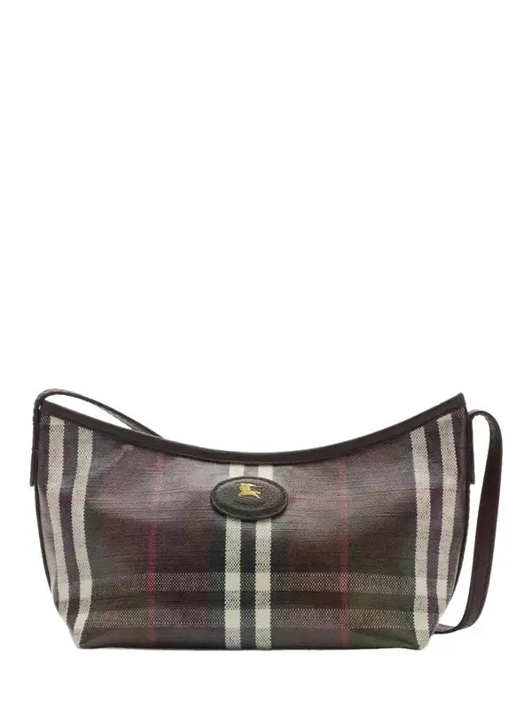 Burberry Highlands Leather Shoulder Bag - Brown