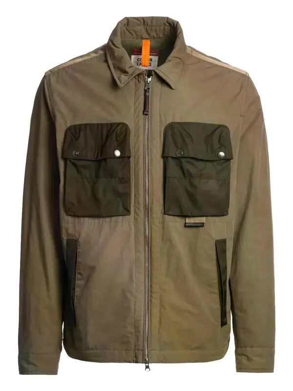 PARAJUMPERS Flap-pocket Zip-front Jacket - Brown