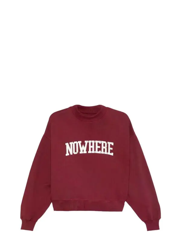 THE NEW SOCIETY Graphic-print Sweatshirt - Red