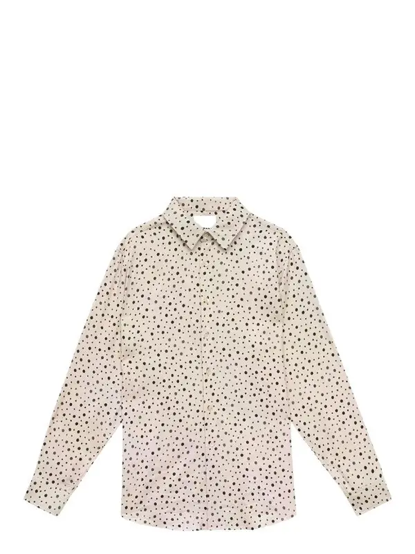 MARANT Nathan Polka-dot Shirt - Neutrals