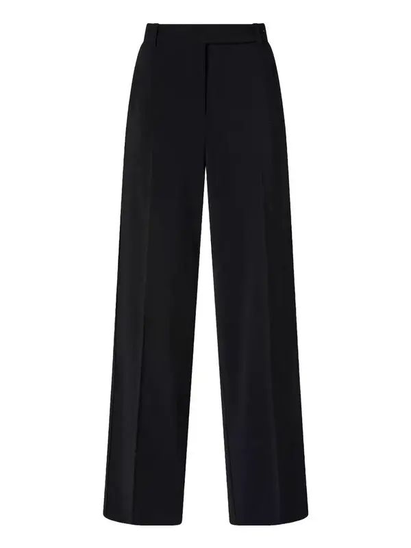 Pinko Pleated Concealed-zip Trousers - Black