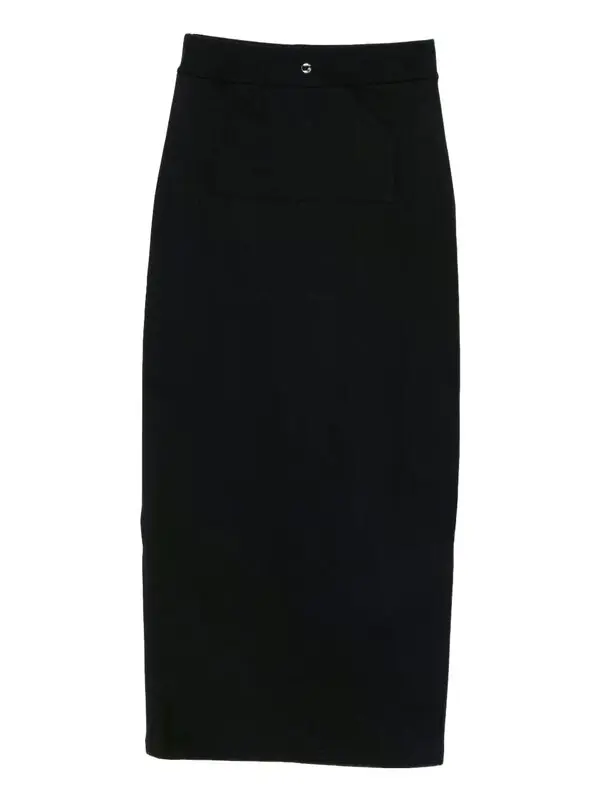 Coperni Straight Maxi Skirt - Black